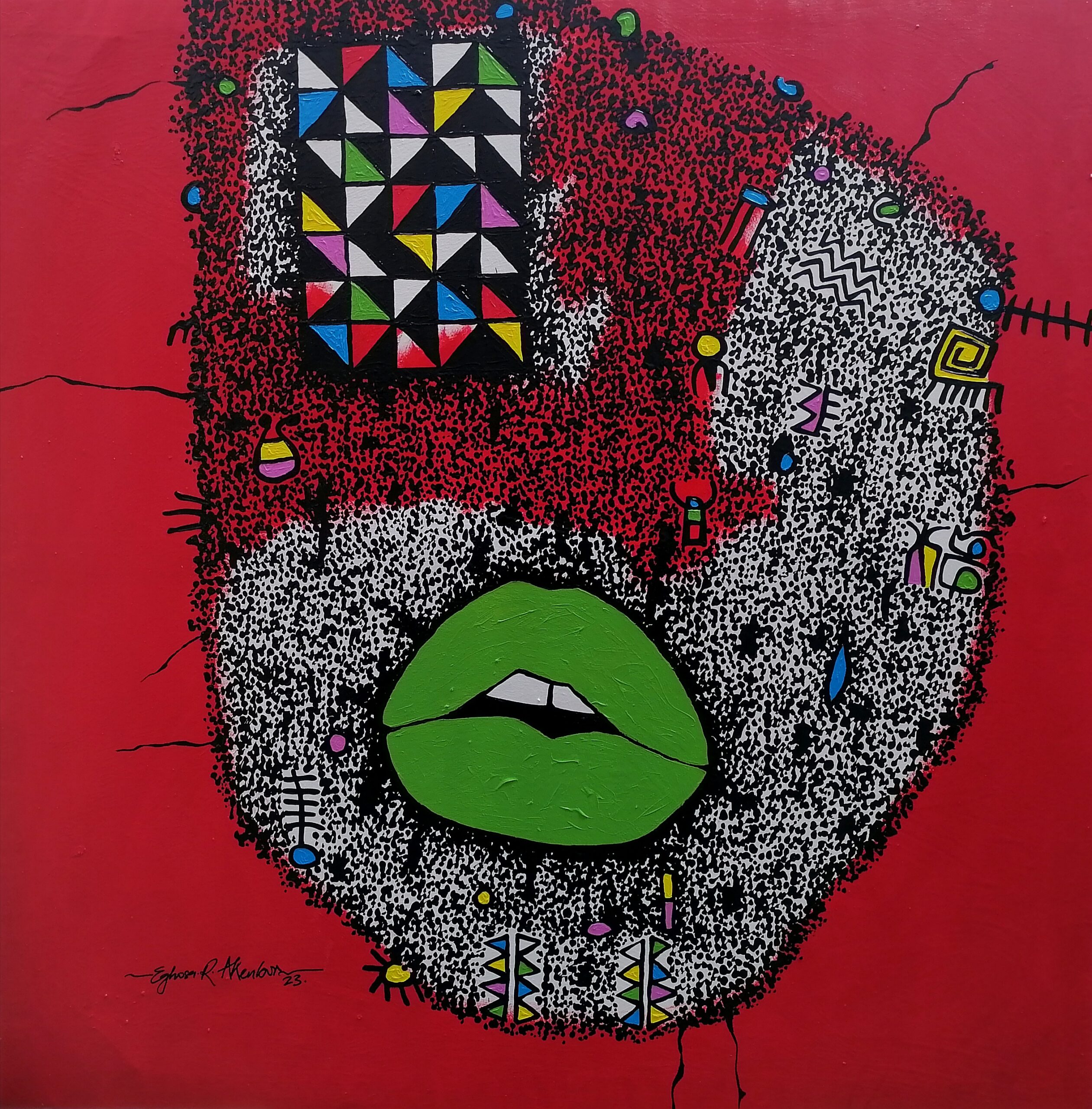 "Exploring Thoughts In Mask 1: A Symbol of Positivity and Imagination ...